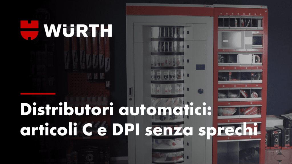 Distributori automatici DPI - Azienda Digitale Würth