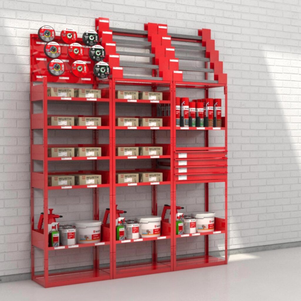 Sistema di scaffali per magazzino e logistica | Orsy System