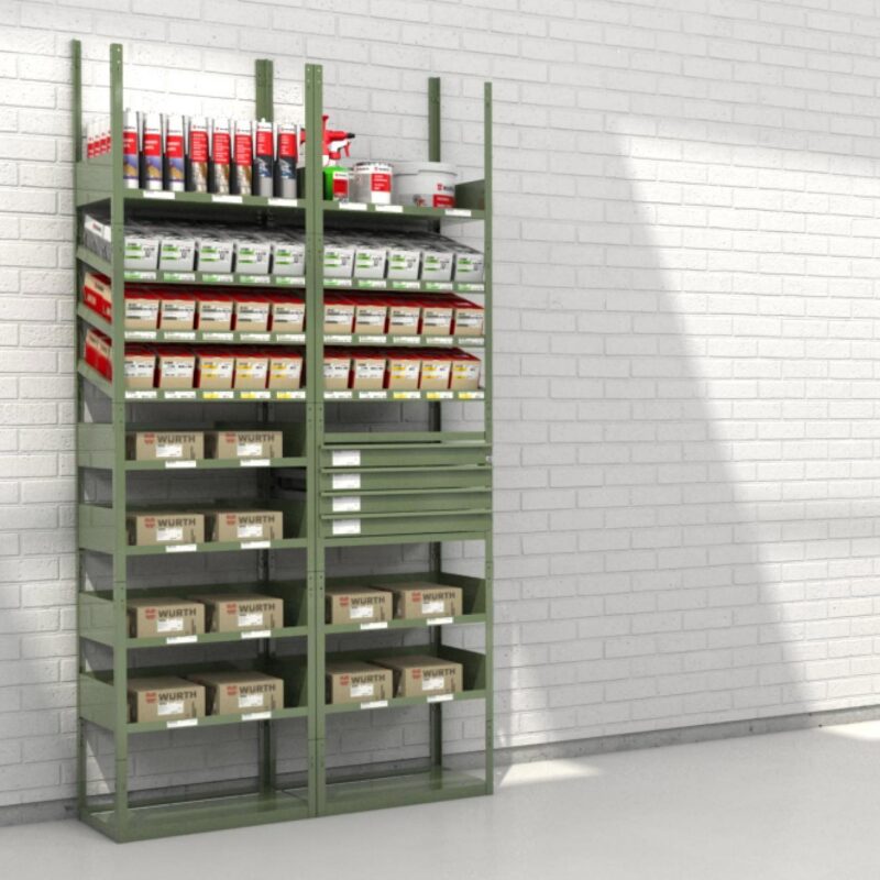 Sistema di scaffali per magazzino e logistica | Orsy System