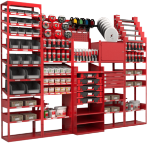 Orsy System: scaffalature industriali metalliche in ferro