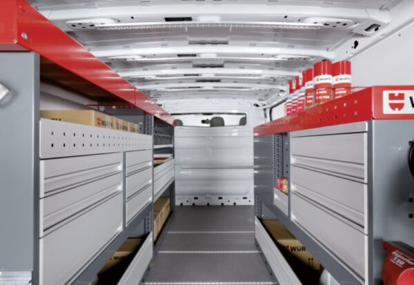 Scaffali per allestimento furgoni commerciali | ORSY®mobil